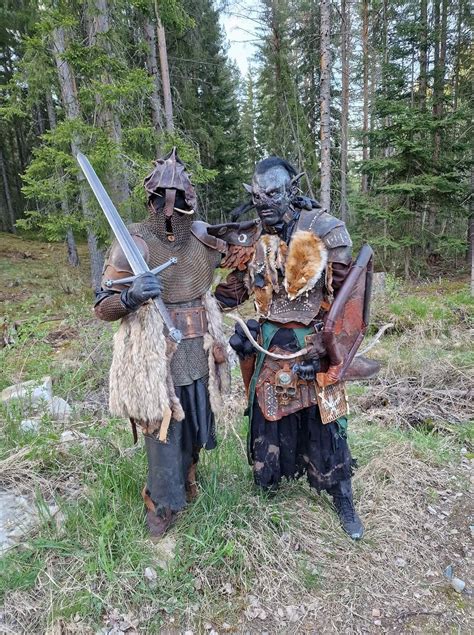 Our Small Orc Clan On Our First Larp Together Rlarp