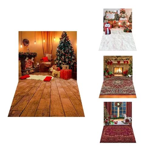 Fundo Fotográfico Vertical Cenário Natal Opções X m