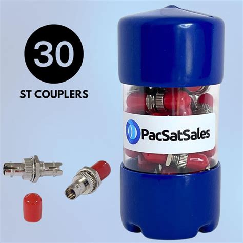 Contractor 30 Pack St Connector With Ez Open Tube St To St Coupler Fibershack