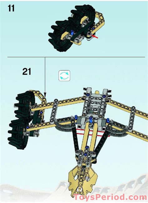 Lego 8995 Thornatus V9 Instructions And Parts List