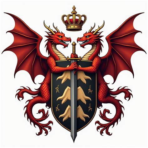 Dragon Head Coat Of Arms Dragon Head Coat Of Arms