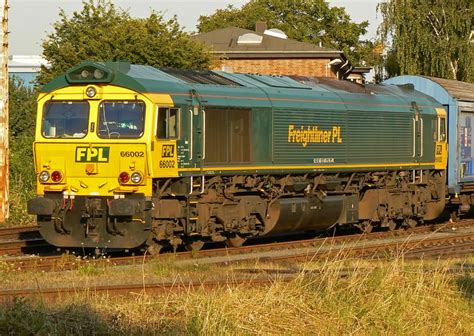 66002 Eine Class 66 Der Poln Freigtliner Pl Steht Abgestellt Im Bw