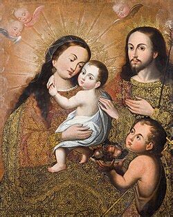 Sagrada Familia Con San Juan Bautista Niño Y Un Jilguero Wikipedia