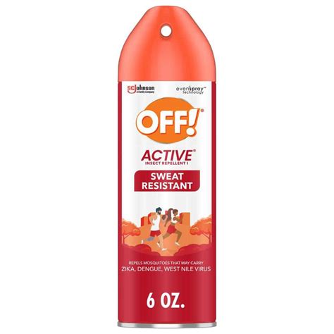 Reviews For Off Active Insect Repellent I Sweat Resistant Mosquito Spray With Deet 6 Oz Pg