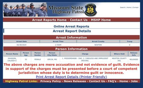 Caleigh Johnson Was Arrested 4 State News And Weather