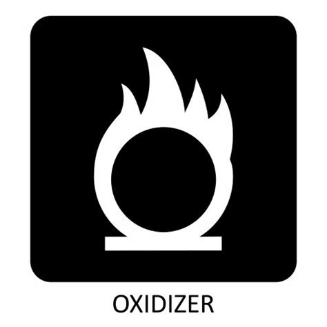 Oxidizing Symbol Warning Vector Images And Graphics For Commercial Use
