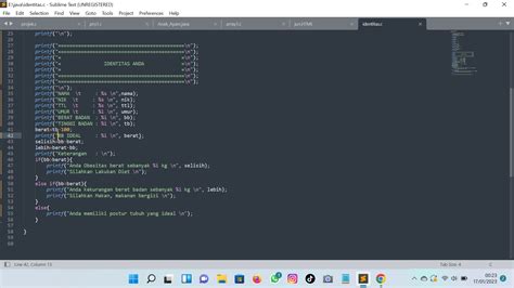 Membuat Identitas Diri Dengan Pemrograman Bahasa C