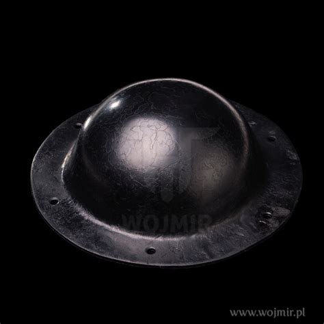 Center Boss Black Convex Umbo 2mm Wojmir