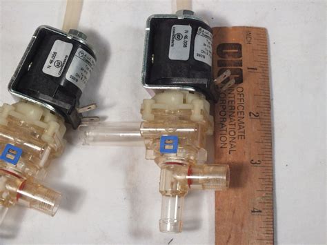 4 Auk Muller Dusseldorf Solenoid 24vdc Coffee Machine Water Valves