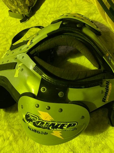 Used Riddel Power Jvx Shoulder Pads Sidelineswap Buy And Sell On