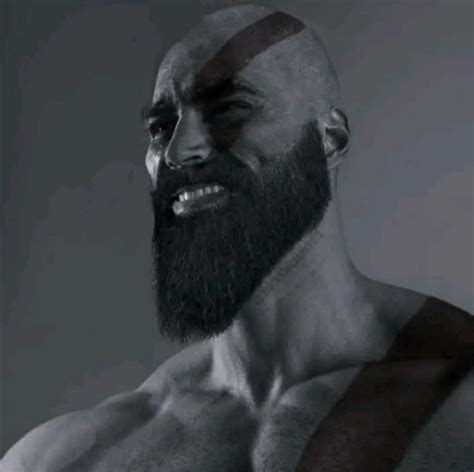 Gigachad Kratos Edition Kratos God Of War God Of War Icon Giga Chad