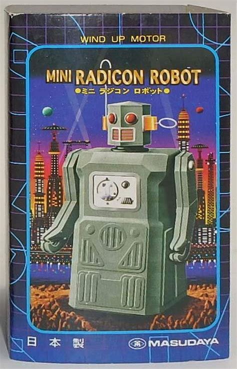 Radicon Robot By Masudaya In Japan The Old Robots Web Site