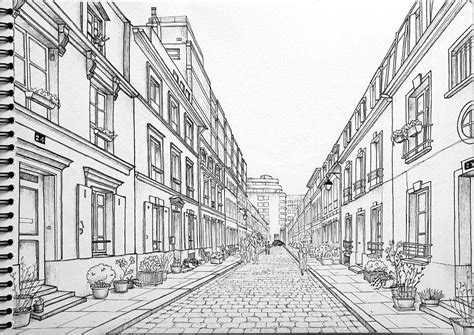 Class101 Detailed Urban Sketches With Only A Pen