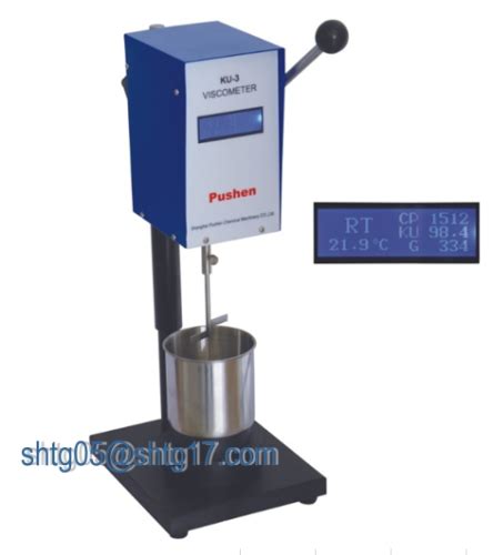 Ku 3 Digital Krebs Viscometer New Model High Quality Ku 3 Digital Krebs Viscometer New Model