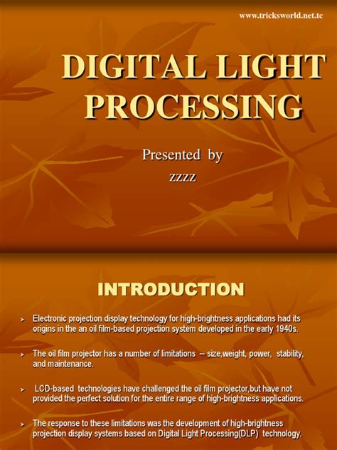 Understanding Digital Light Processing Dlp Pdf Electromagnetic