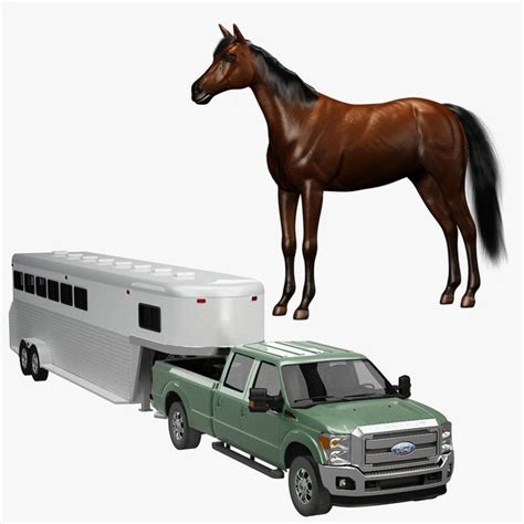 3d Model Tractor Trailer