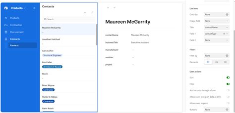 Add Grouping Option For Left Navigation In Interface Designer