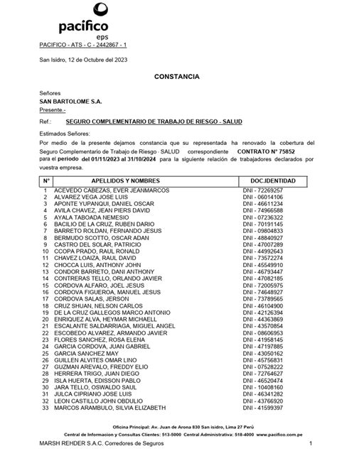 Sbsa Sctr Salud Y Pension Vig Nov 2023 A Oct 2024 Pdf