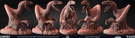 Jurassic World Raptor Zbrushcentral