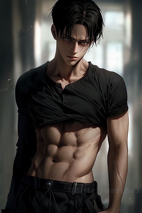 Pin By Looks On ‍2💪🏋‍♂️ Levi Ackerman Hot Levi Ackerman Attack On