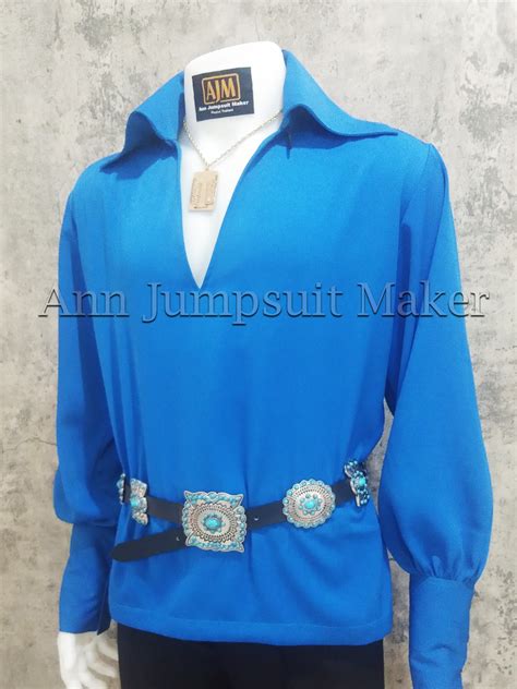 Blue V Neck 1