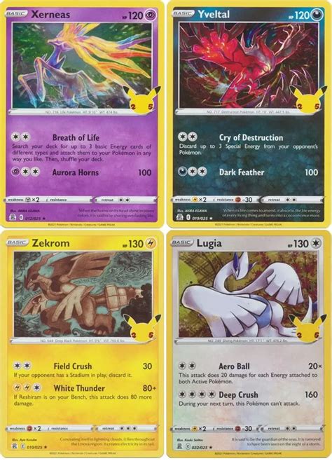 Xerneas And Yveltal Cards