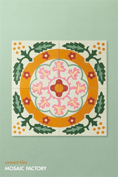 Best 11 Cement Tile Floral Design In Lively And Sophisticated Colours