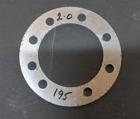 Lambretta Gasket Head Packer Plate Extra Holes For Rt195 2mm 2