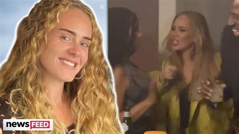 Adele Seen Out Partying For First Time In Months Youtube