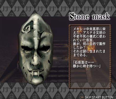 Stone Mask Jojos Bizarre Encyclopedia Jojo Wiki