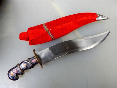 Vintage Omani Khanjar Knife Middle Eastern Jambiya Arab Dagger Kanjar