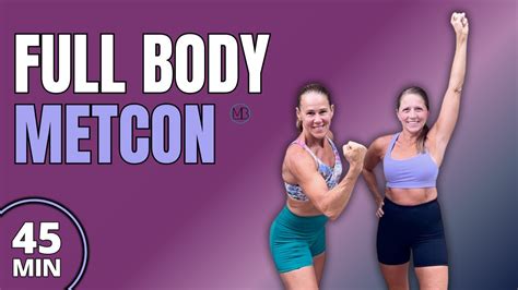 40 Min Full Body Metcon Workout For A Strong Lean Body Youtube