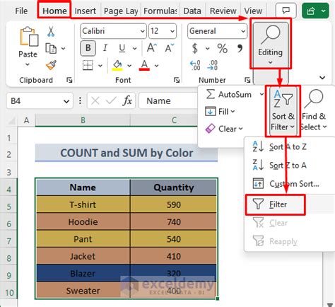 How To Apply Formula Based On Cell Color In Excel Easy Ways