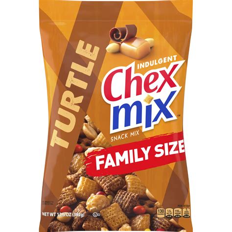 Chex Mix Turtle Snack Mix 135 Oz Bag