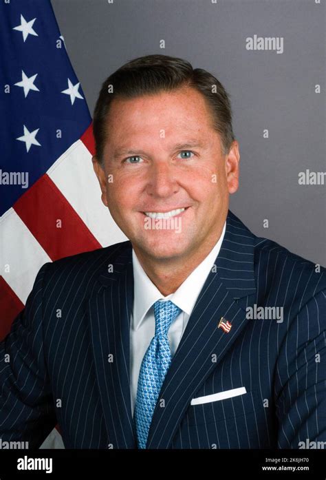Official Portrait Of Warren Tichenor Us Ambassador To The United