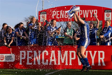 Cardiff City Win Genero Adran Trophy For The First Time Genero Adran