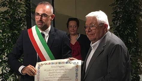 Bertozzini E Bruscoli Cittadini Onorari Di Fermignano Il Metauro