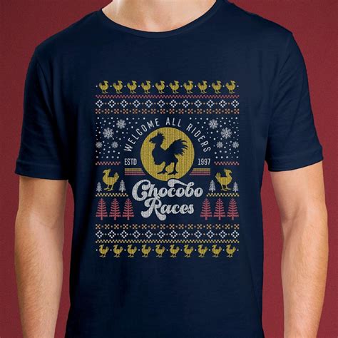 Chocobo Races Ugly Sweater Unisex T Shirt Final Fantasy Video Game