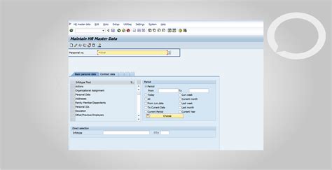 Fast Employee Search In Trasaction Pa30 Or Pa20 Hicron