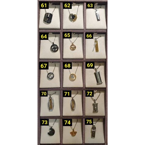 全新品 庫存品出清 白鋼項鍊 情侶對練 各種款式供選擇 均一價 蝦皮購物