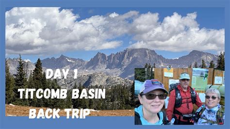 Day 1 Titcomb Basin Backpacking Trip Youtube