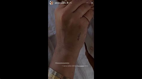 Adrienne Bailon Houghton Shows Off New Tattoo In Honor Of Newborn Son