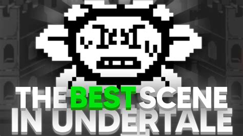 The Scene That Made Undertale Special Youtube