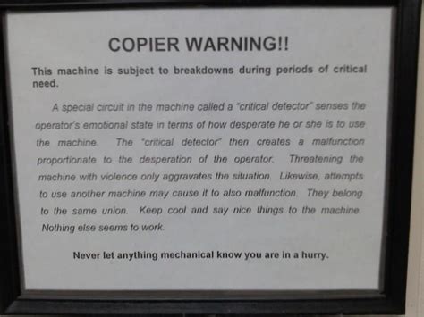 Broken Copier Jokes