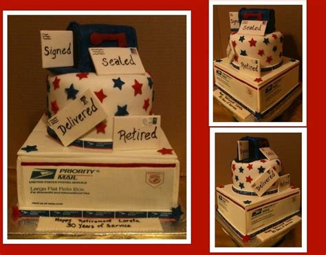 Usps Retirement Cake