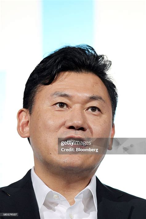 Billionaire Hiroshi Mikitani Chairman And Chief Executive Officer Of News Photo Getty Images