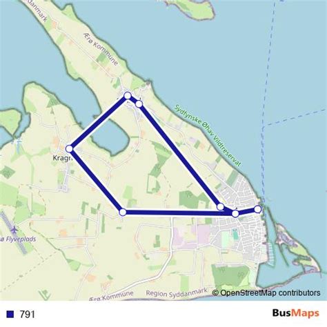 Bus 791 Schedule And Stops In Aeroskobing