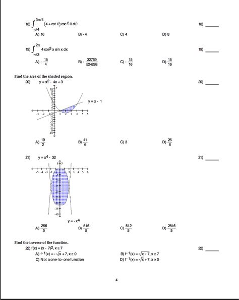 Solved Integral3 Pi4pi4 4 Cot Theta Csc2 Theta D Solved Integral3 Pi4pi4 4 Cot Theta Csc2 Theta D