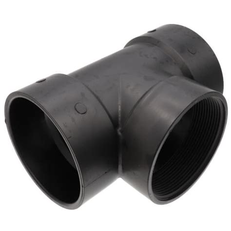 I113090 Nibco I113090 4 Hub X Hub X Fipt Abs Dwv Test Tee 581114v