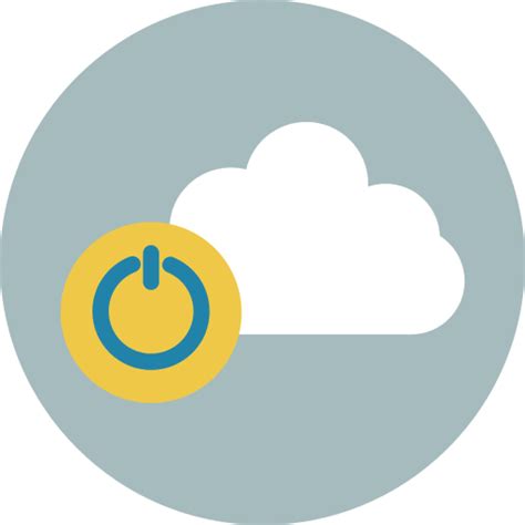 Cloud Computing Generic Circular Icon
